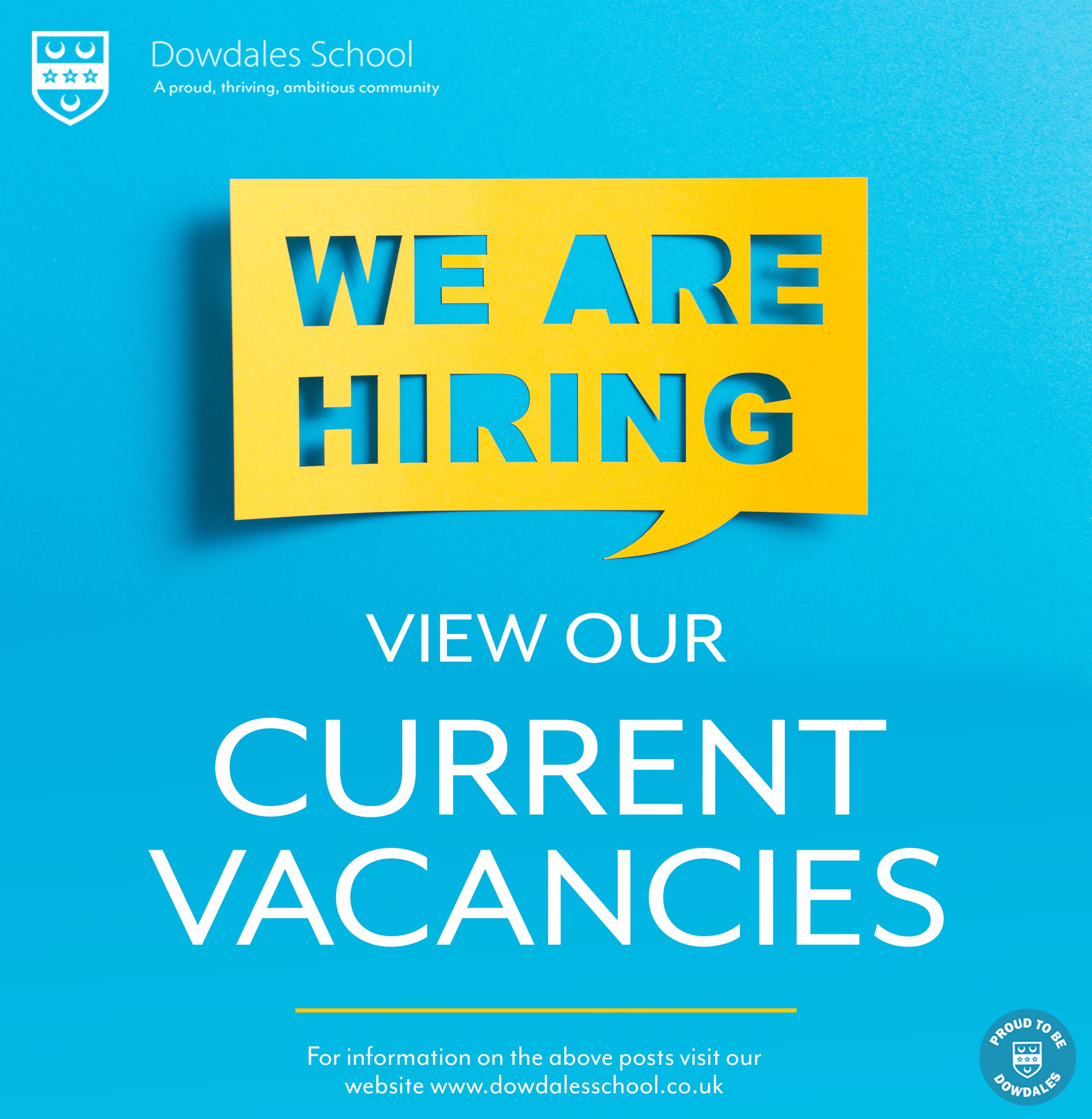 Current Vacancies Dowdales School