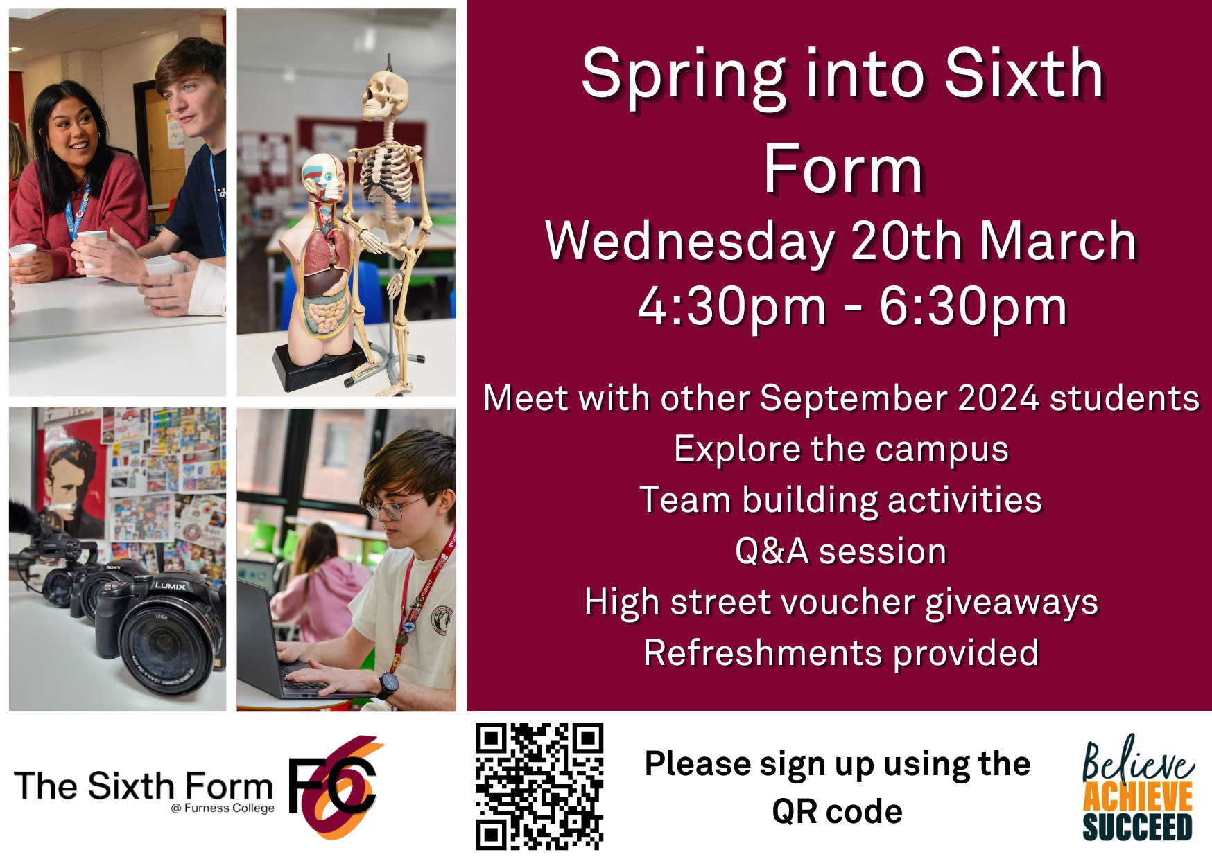Spring into Sixth Form – Dowdales School