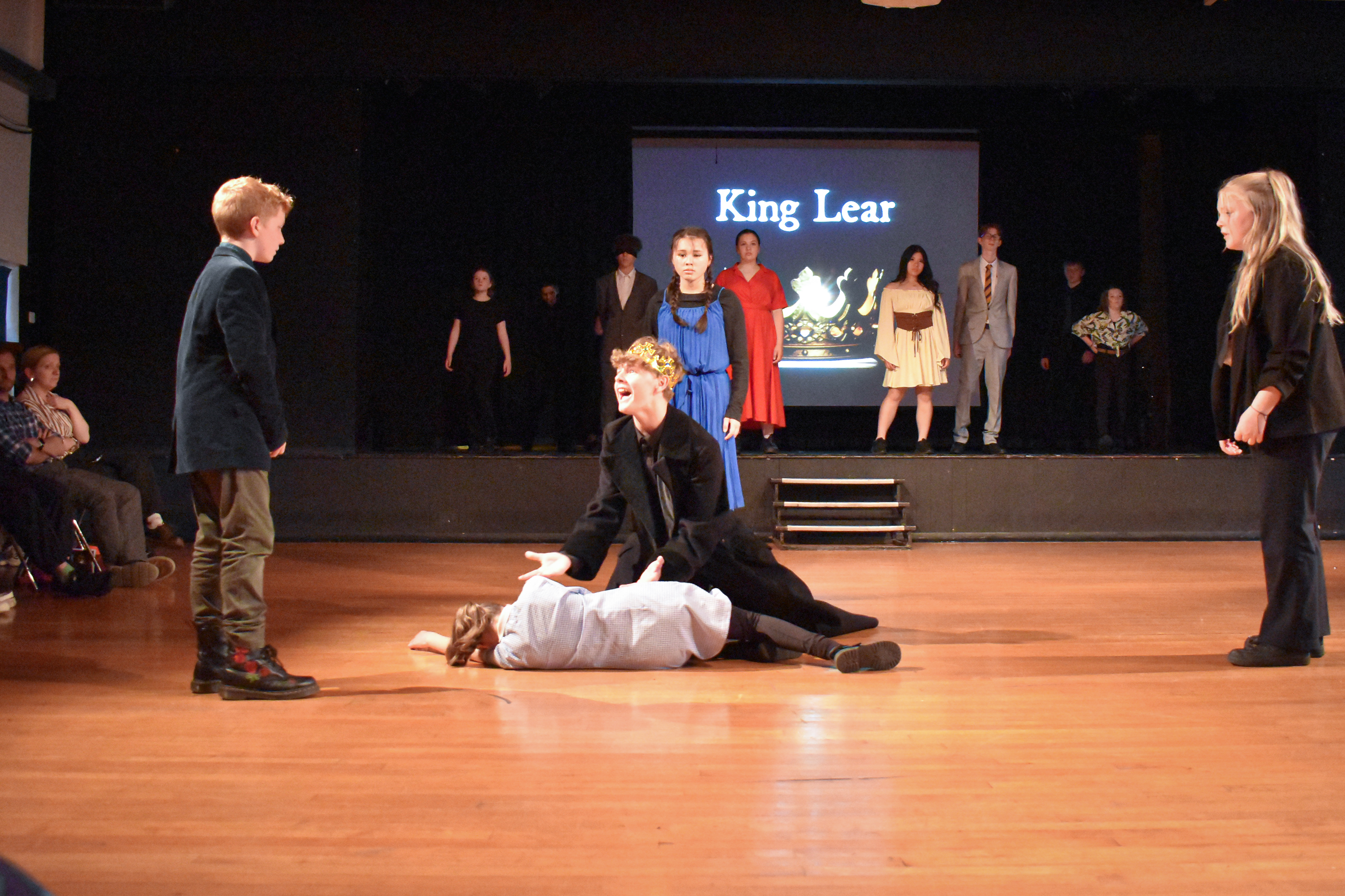 Dowdales production of King Lear, joined by students from Dowdales RSC ...